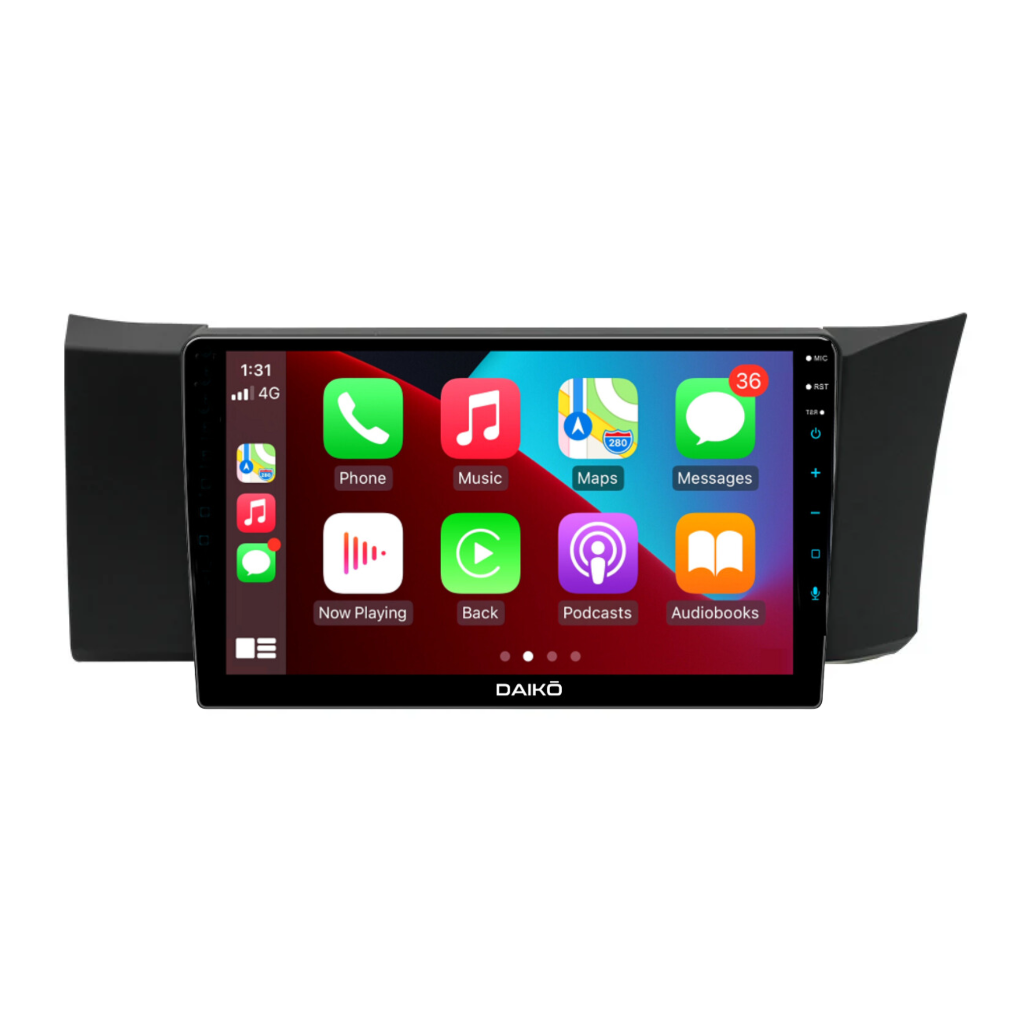 Daiko Multimedia Unit Wireless Carplay Android Auto For 2016-2022 Suba