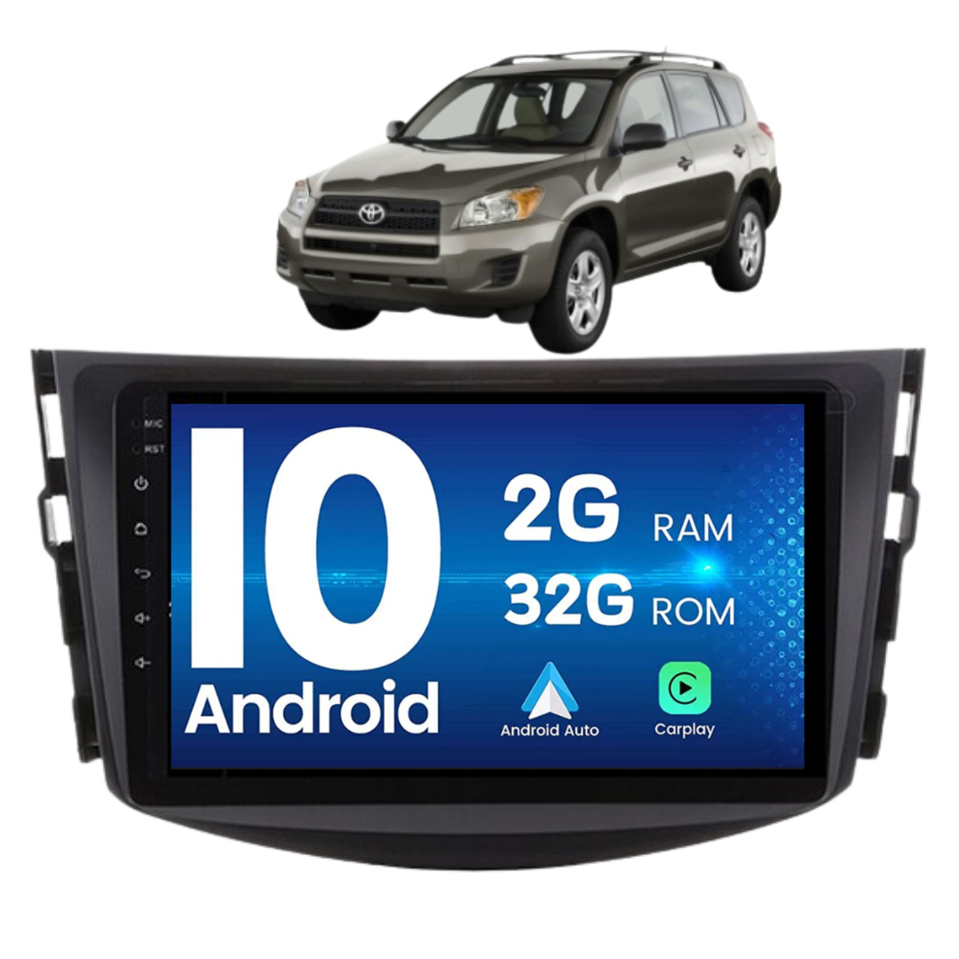 Daiko Multimedia Unit Wireless Carplay Android Auto GPS For Toyota RAV