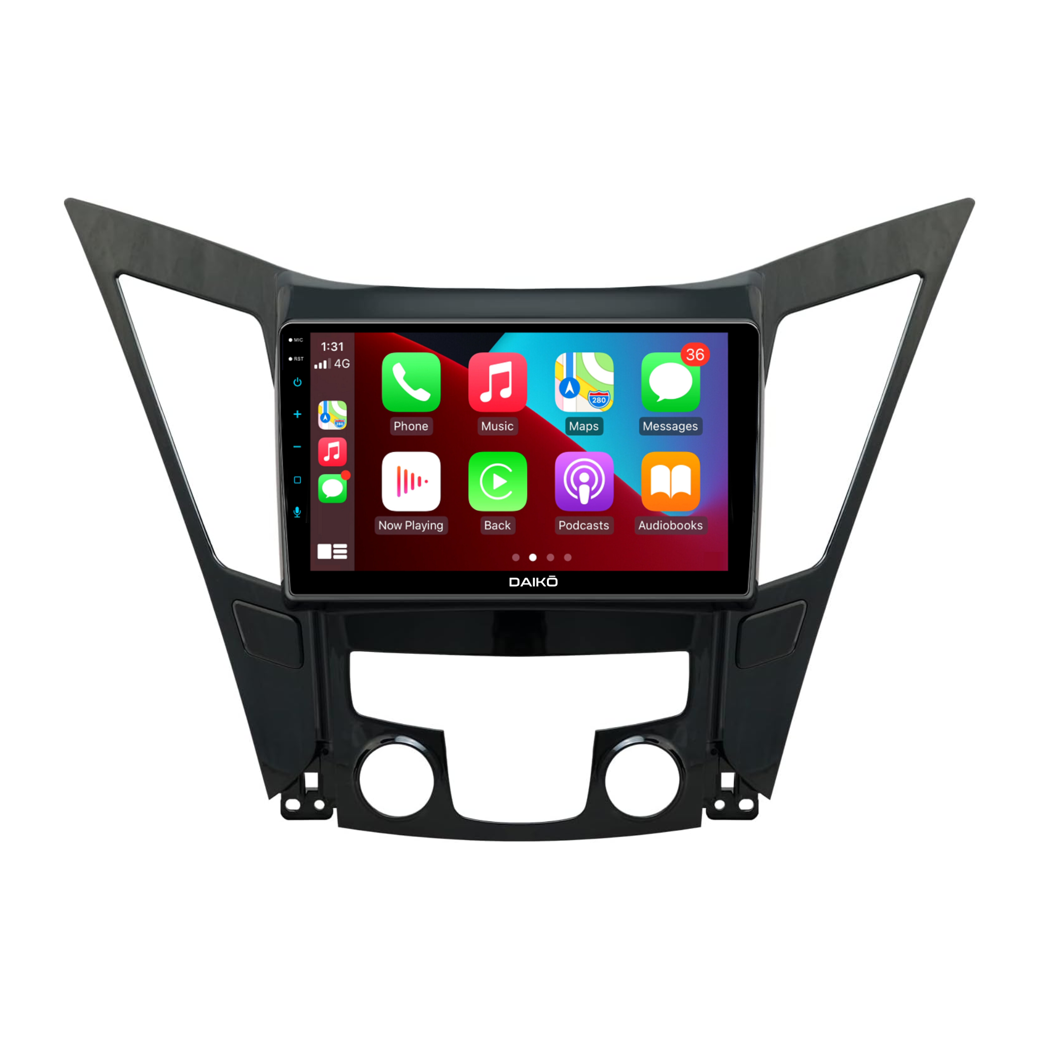 Daiko X Multimedia Unit Wireless Carplay Android Auto For Hyundai Sona