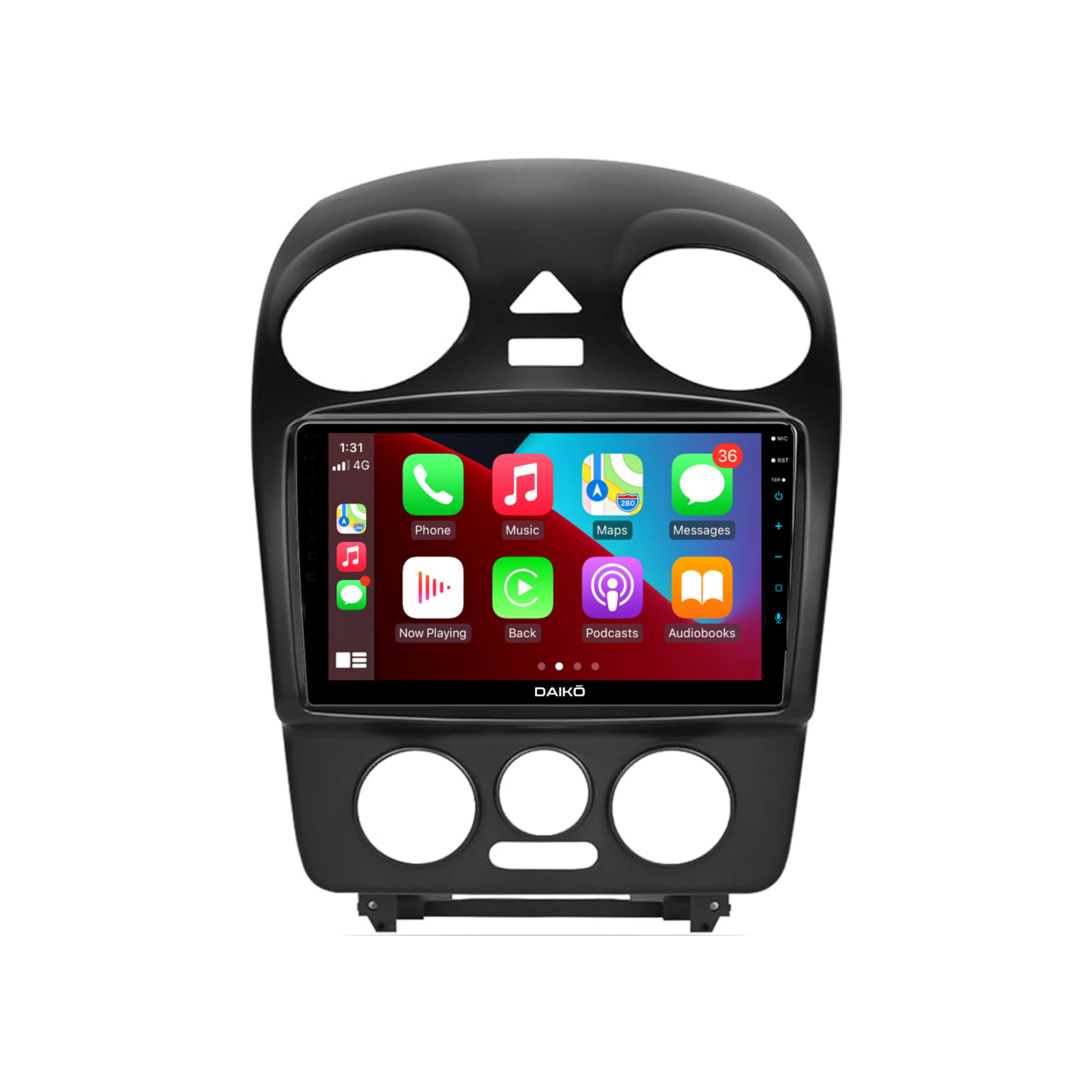 Daiko Multimedia Unit Wireless Carplay Android Auto For Volkswagen Bee