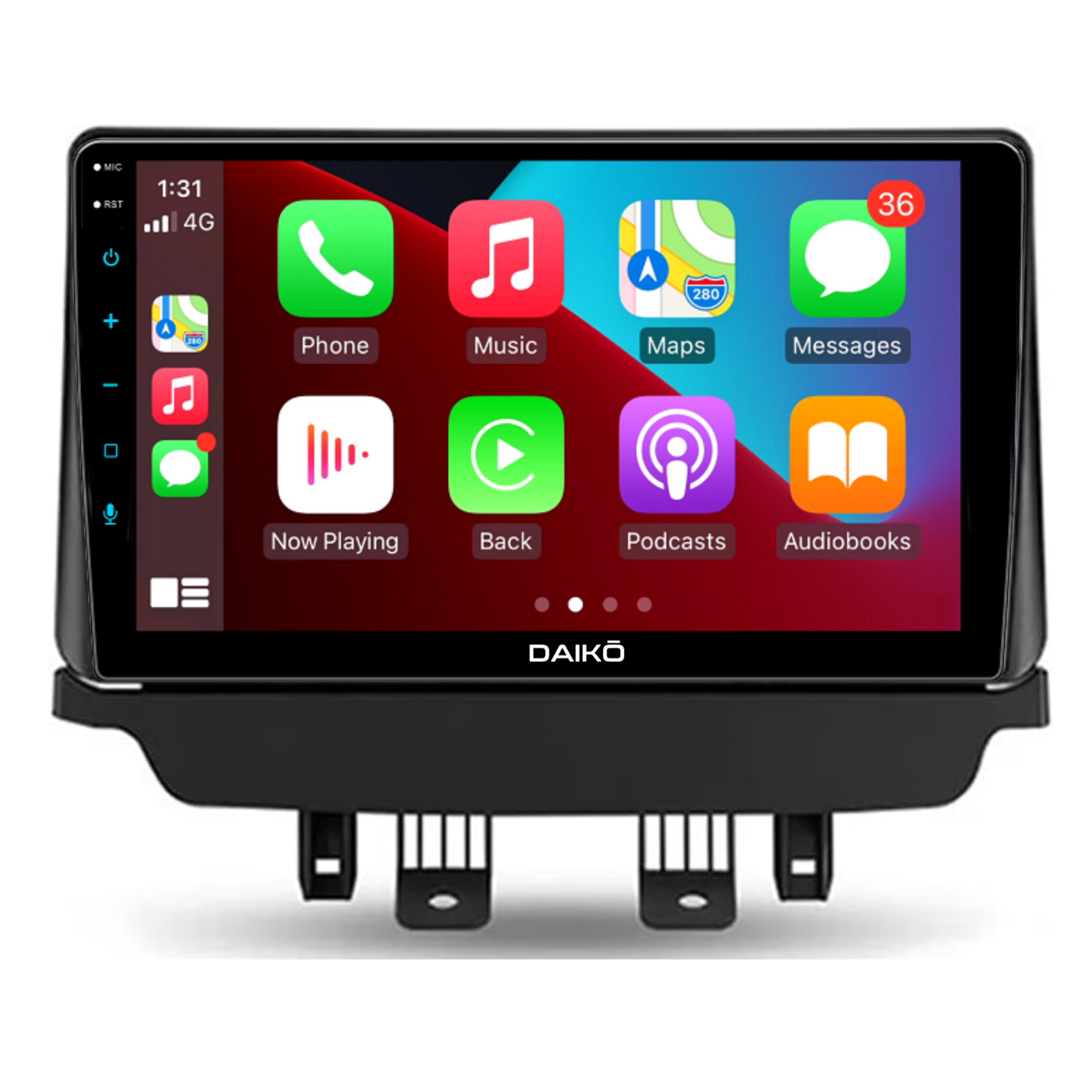 Daiko Car Stereo Carplay Android Auto For Mazda Cx-3/Mazda 2/ Demio 20