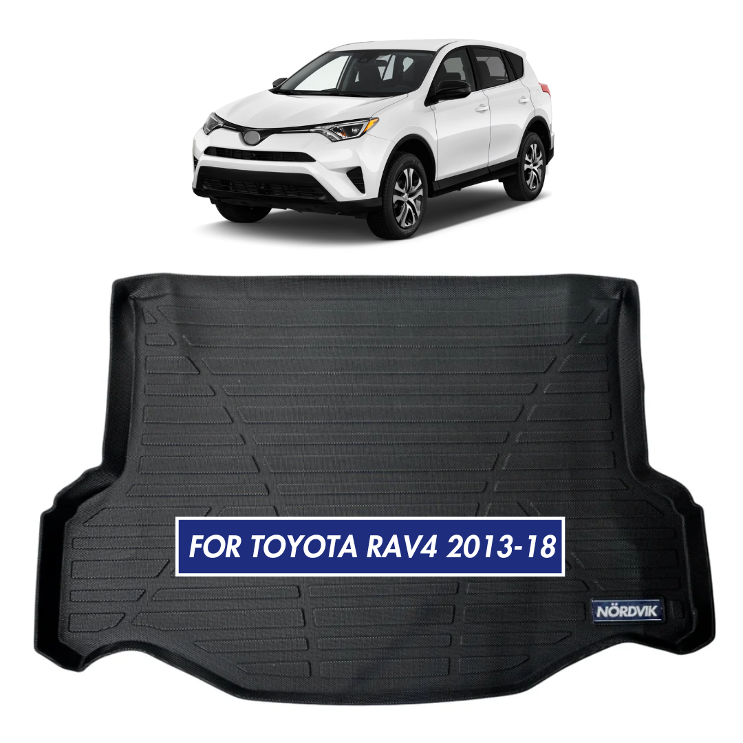 Nordvik Car Boot Liner For Toyota Rav4 2013-18 WITH FULL SIZE SPARE TY