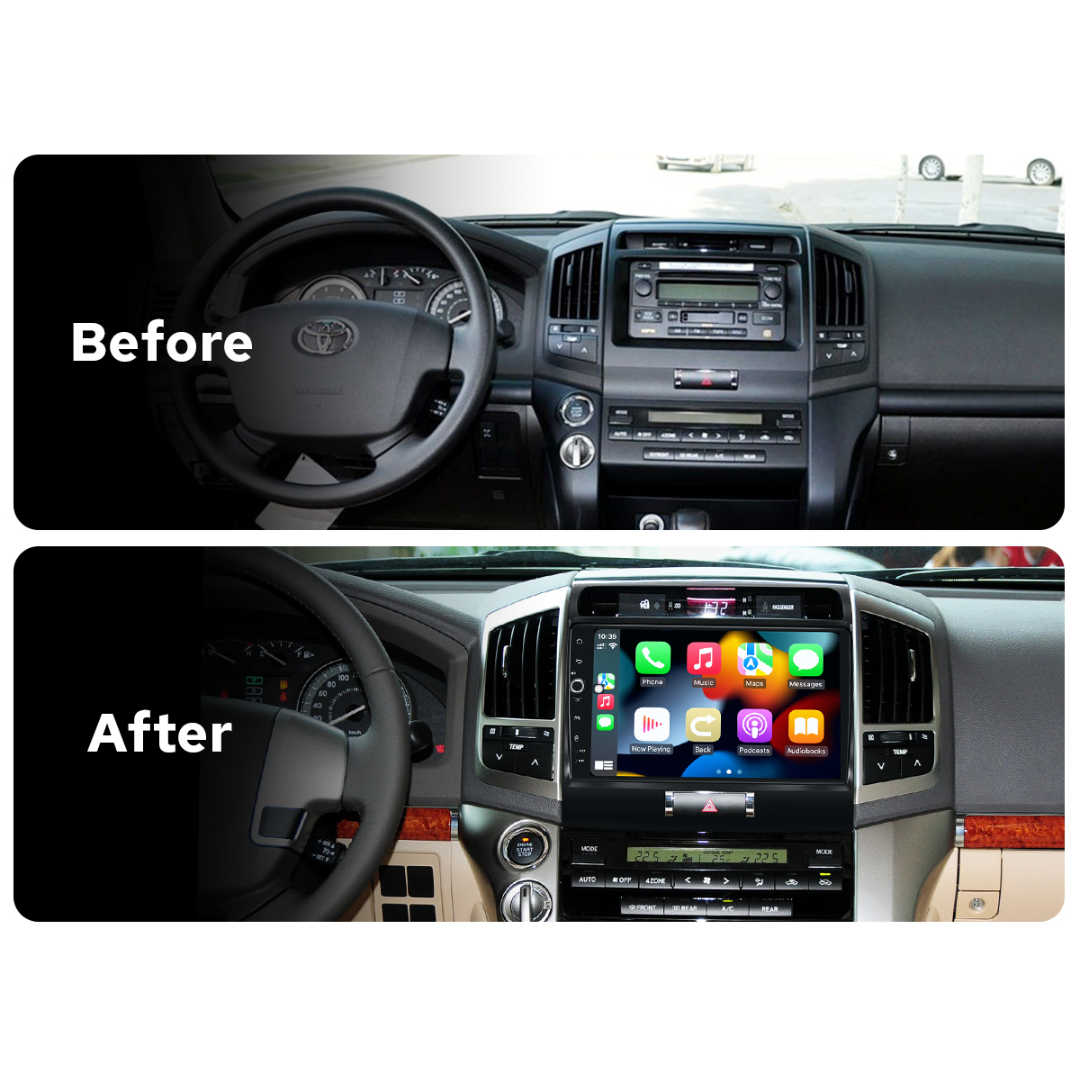 Daiko Multimedia Unit Wireless Carplay Android Auto GPS For Toyota Lan