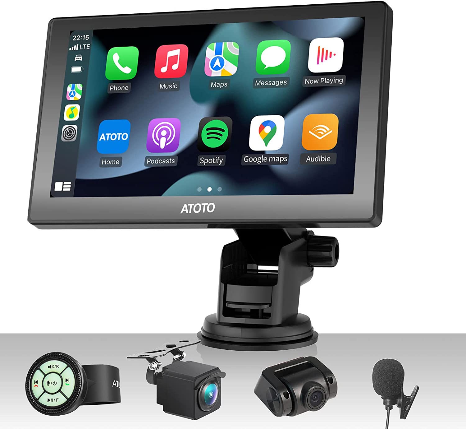ATOTO P8 PRO Apple Carplay and Android Auto On-Dash GPS Unit With Dual
